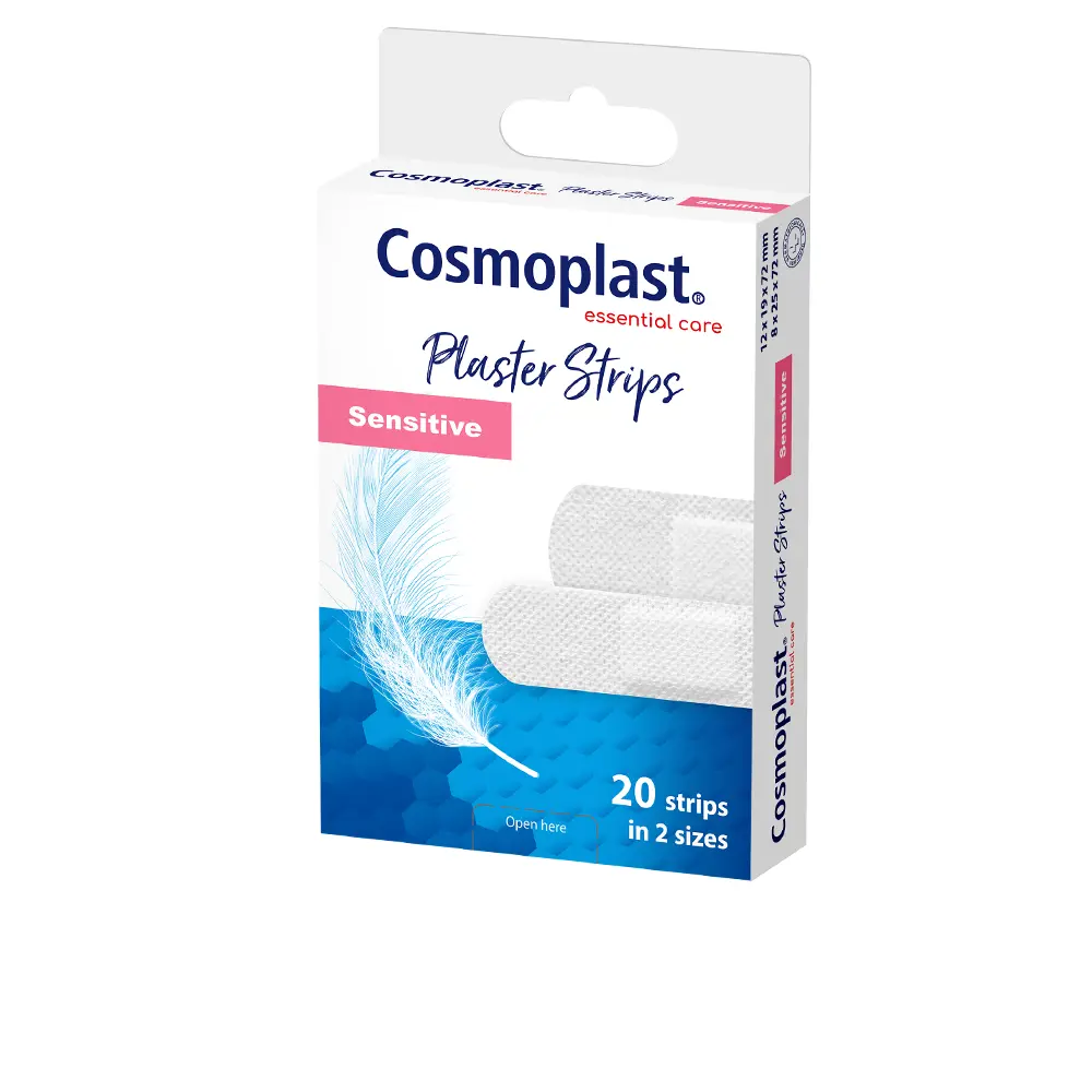 Cosmoplast Quick-Zip Sensitive Plaster Strips 20 Units – Rosera